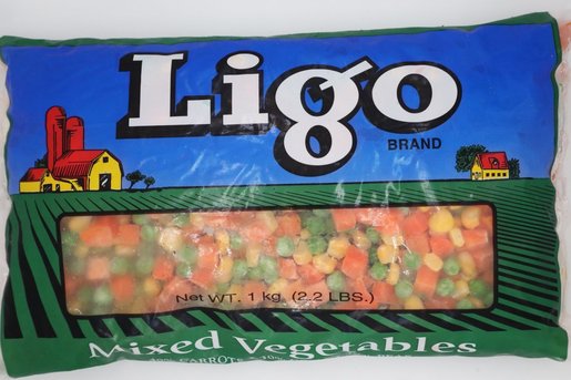 LIGO MIXED VEGETABLE FROZEN 1 KG – Raj Grocery