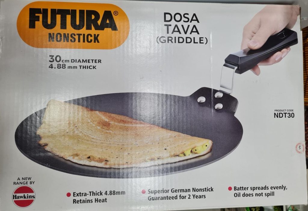 DOSA TAWA NON STICK GRIDDLE 30cm – Raj Grocery