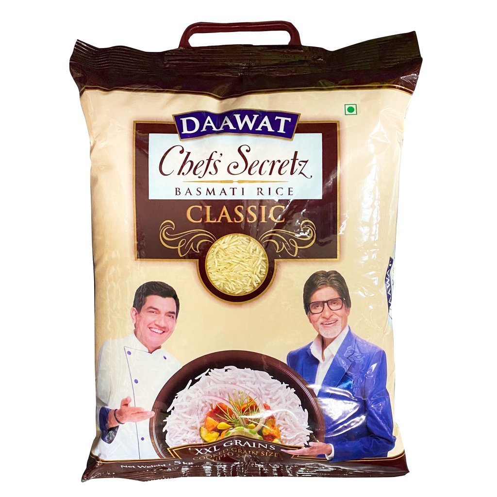 DAAWAT CHEFS SECRETS RICE 5KG – Raj Grocery